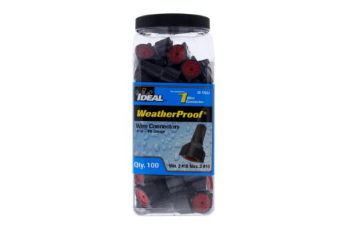 Weatherproof Silicone-Filled Wire Nuts - #18 to #8 AWG Weatherp